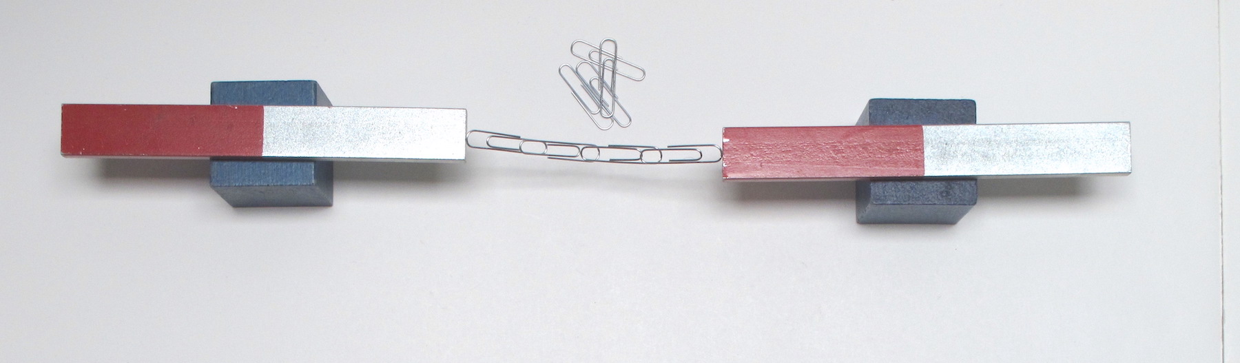 Magnets: paper clip bridge | ingridscience.ca